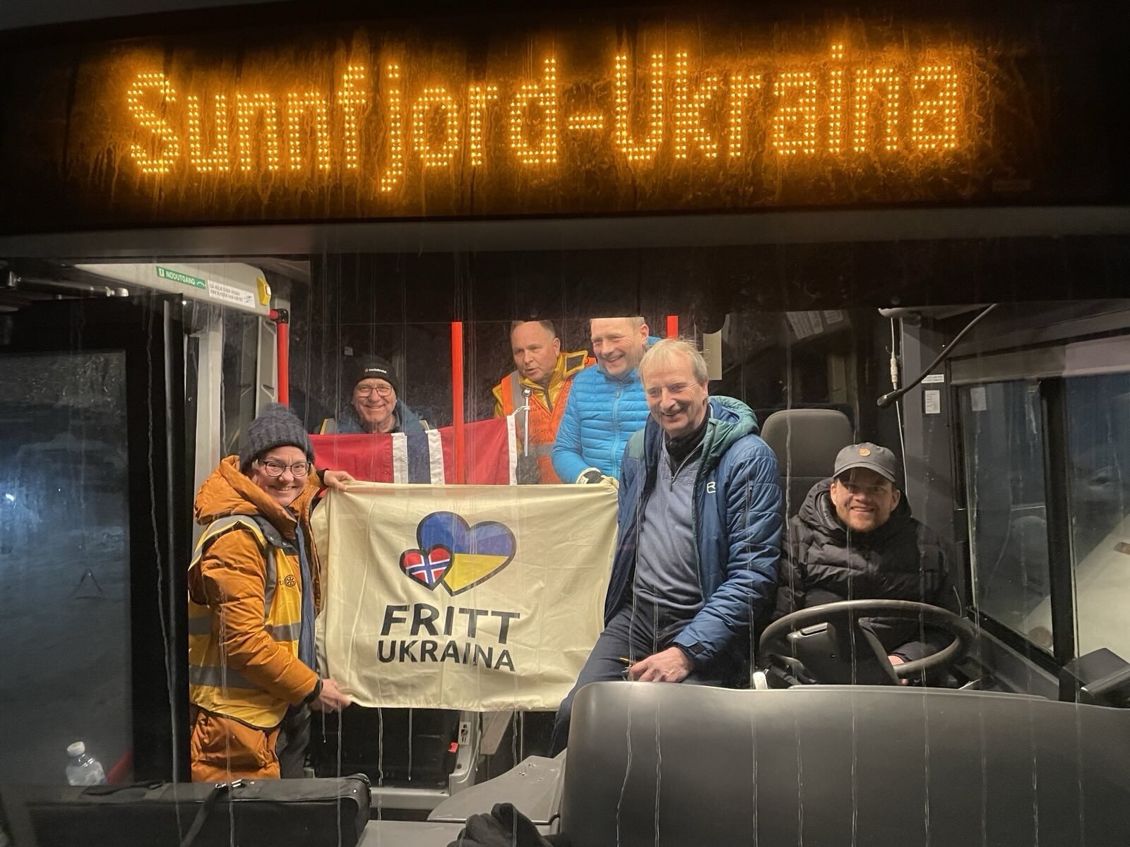 Fra Sunnfjord til Ukraina – i buss - Fritt Ukraina